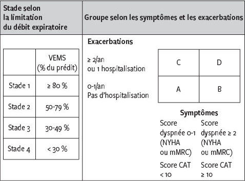 BPCO : traitement selon la nouvelle classification ABCD – traitement et ...