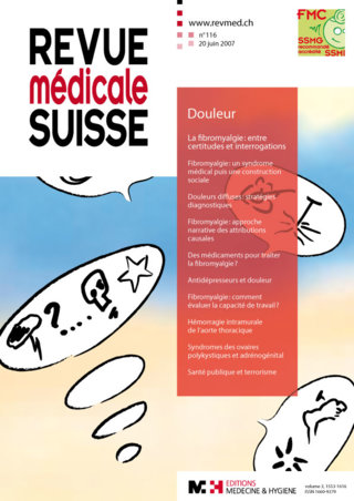 Stratégies diagnostiques en présence de douleurs diffuses