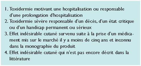 Les toxidermies médicamenteuses - Revue Médicale Suisse