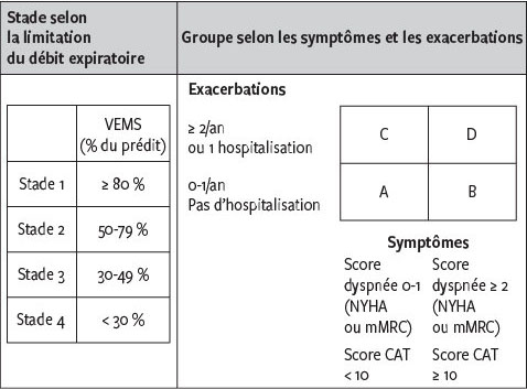 BPCO : traitement selon la nouvelle classification ABCD – traitement et ...